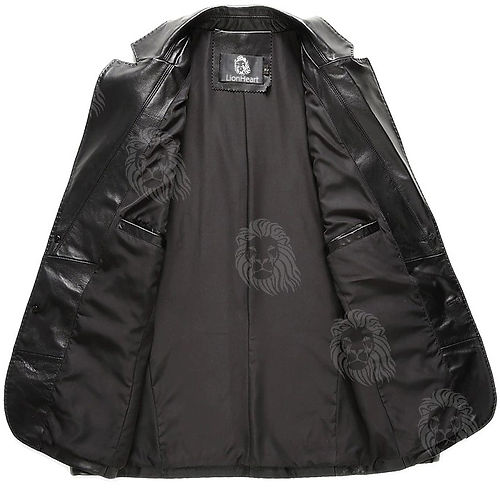 Men’s Genuine Leather Business Jacket – Lion Heart Group