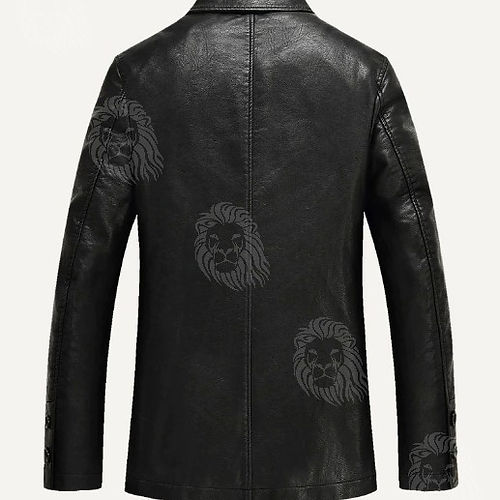 Men’s Genuine Leather Business Jacket – Lion Heart Group